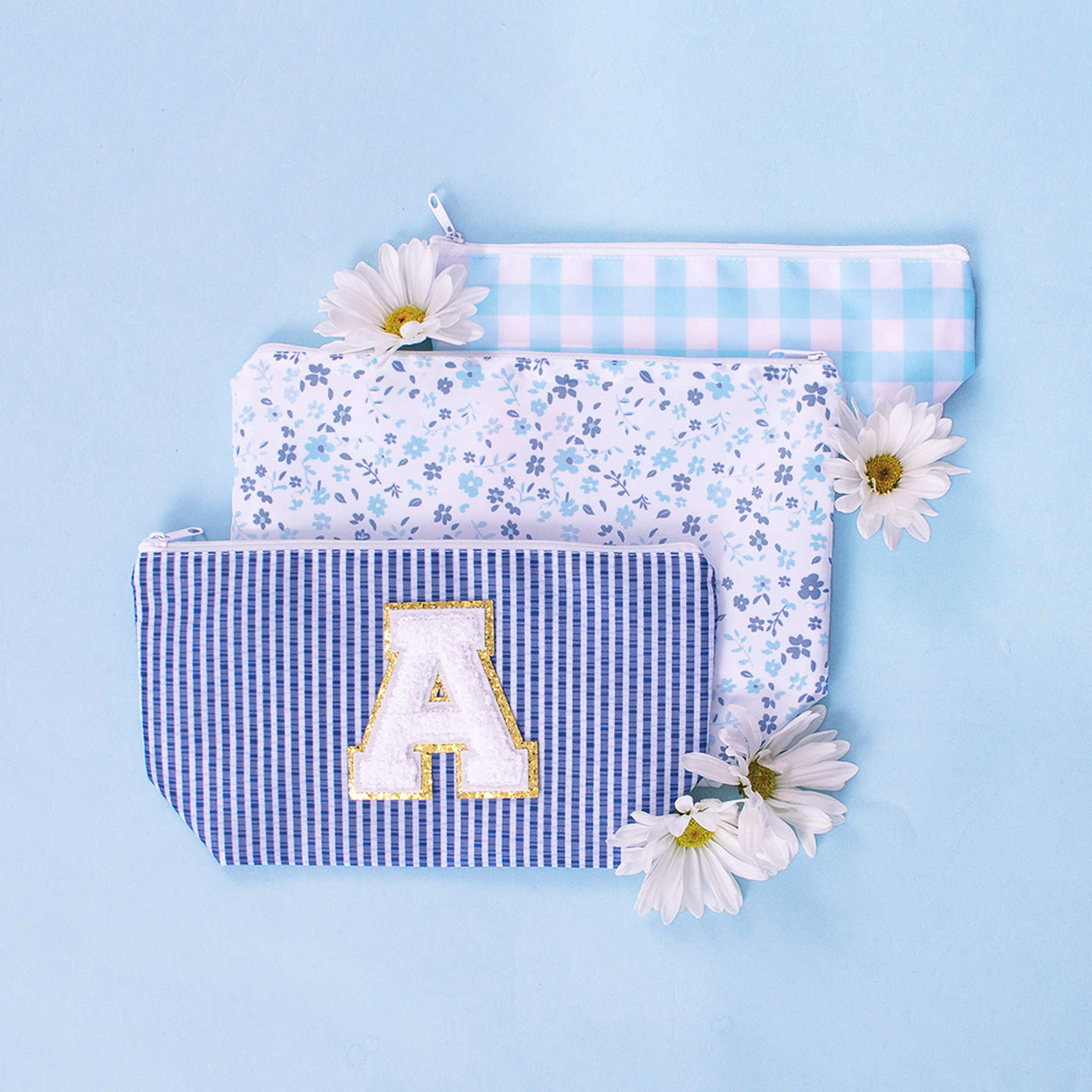 DIY Chenille Large Letter Patches