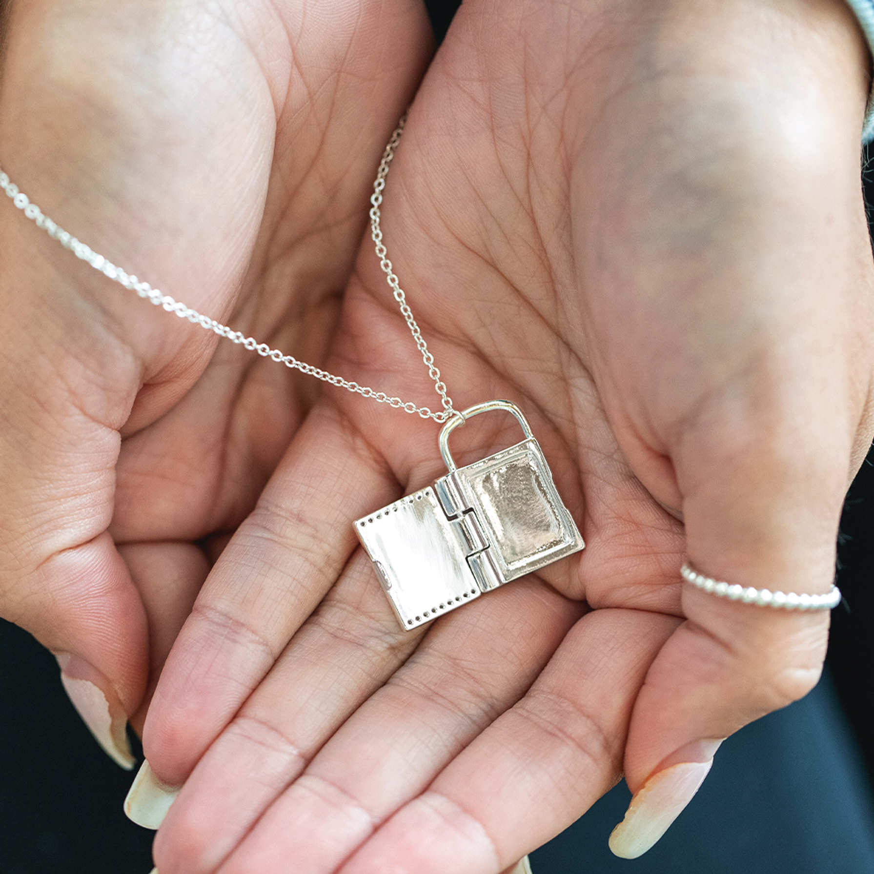 Personalized Book Locket - From Marleylilly