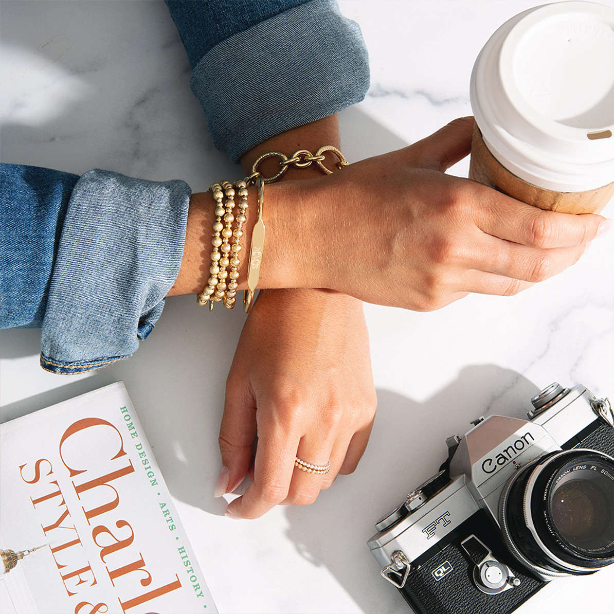 Monogrammed Bracelet - From Marleylily