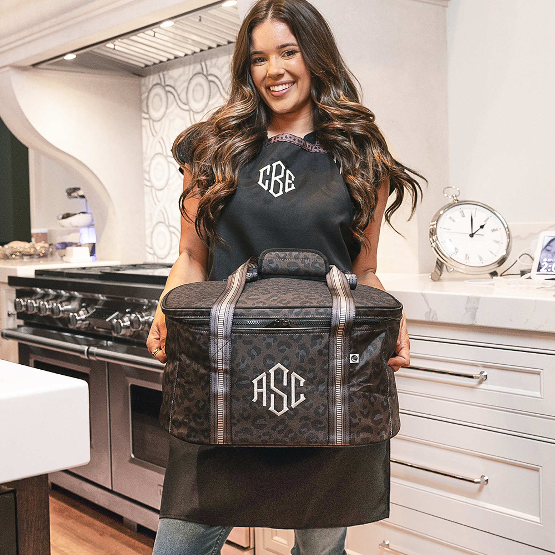 Personalized Monogrammed Crockpot Carrier | Marleylilly