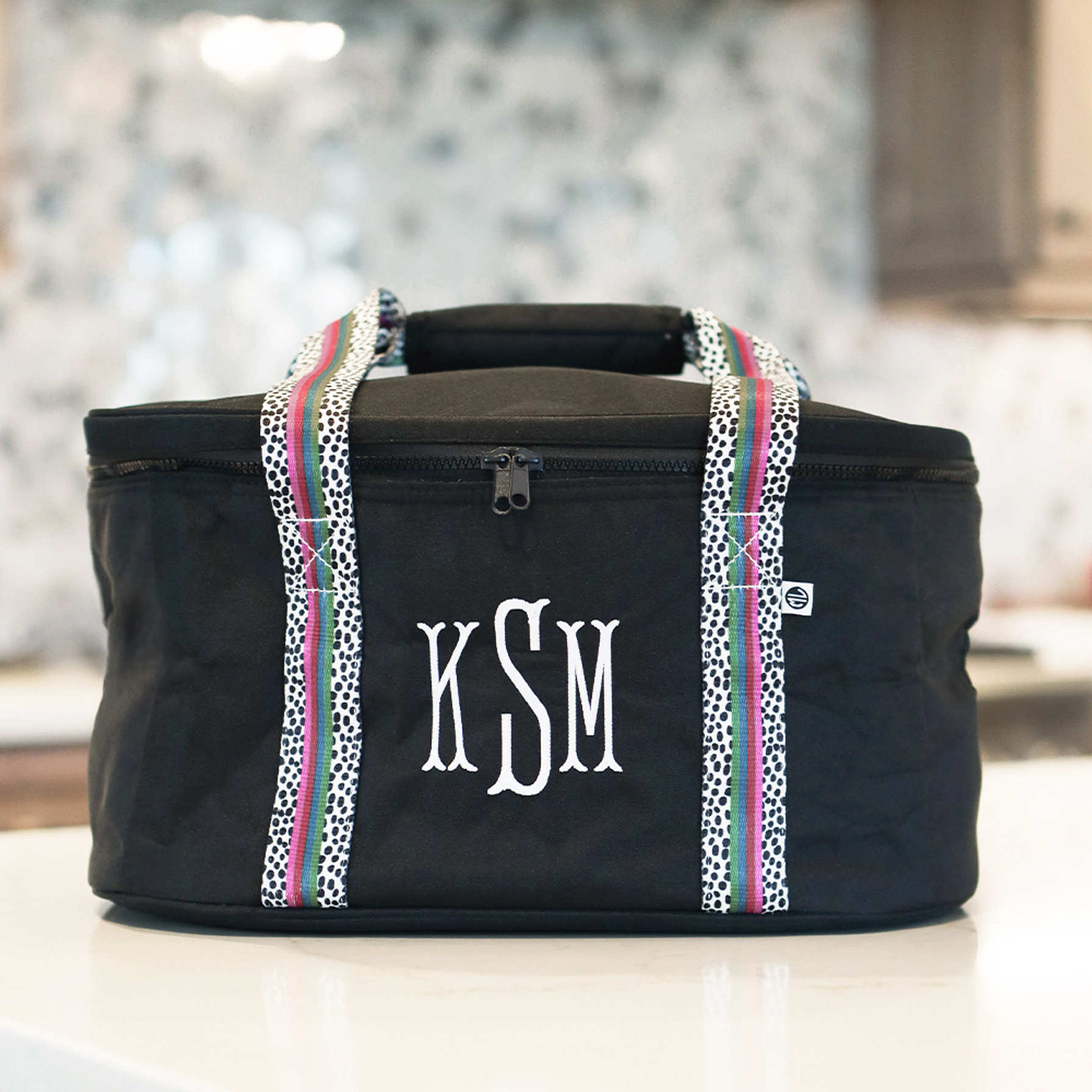 Personalized Monogrammed Crockpot Carrier | Marleylilly