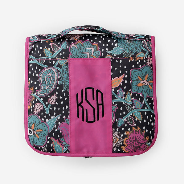 Personalized Packable Hanging Toiletry Bag | Marleylilly
