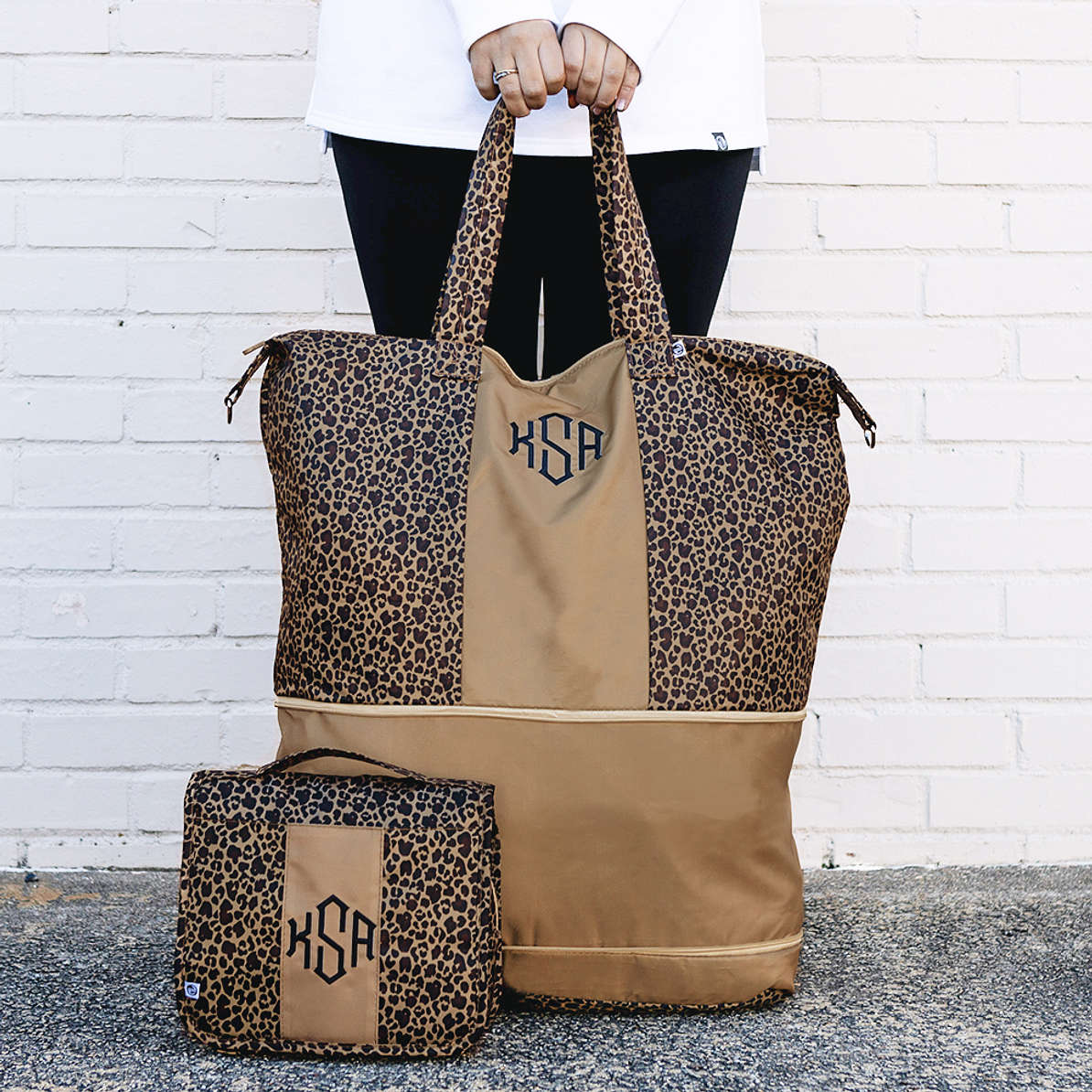 Personalized Packable Hanging Toiletry Bag