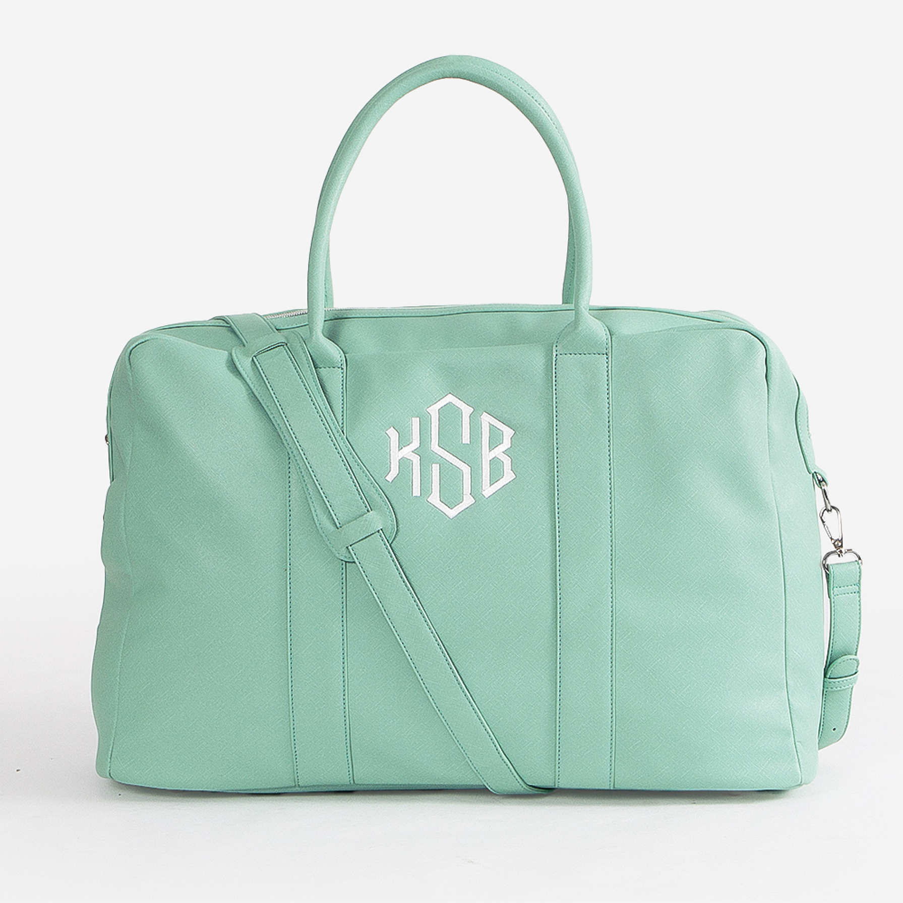 Personalized Saffiano Weekender Bag - Marleylilly