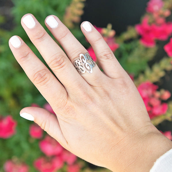 Personalized Cut Out Ring