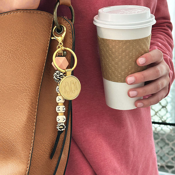 Personalized Mama Key Chain