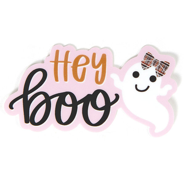 Hey Boo Vinyl Sticker