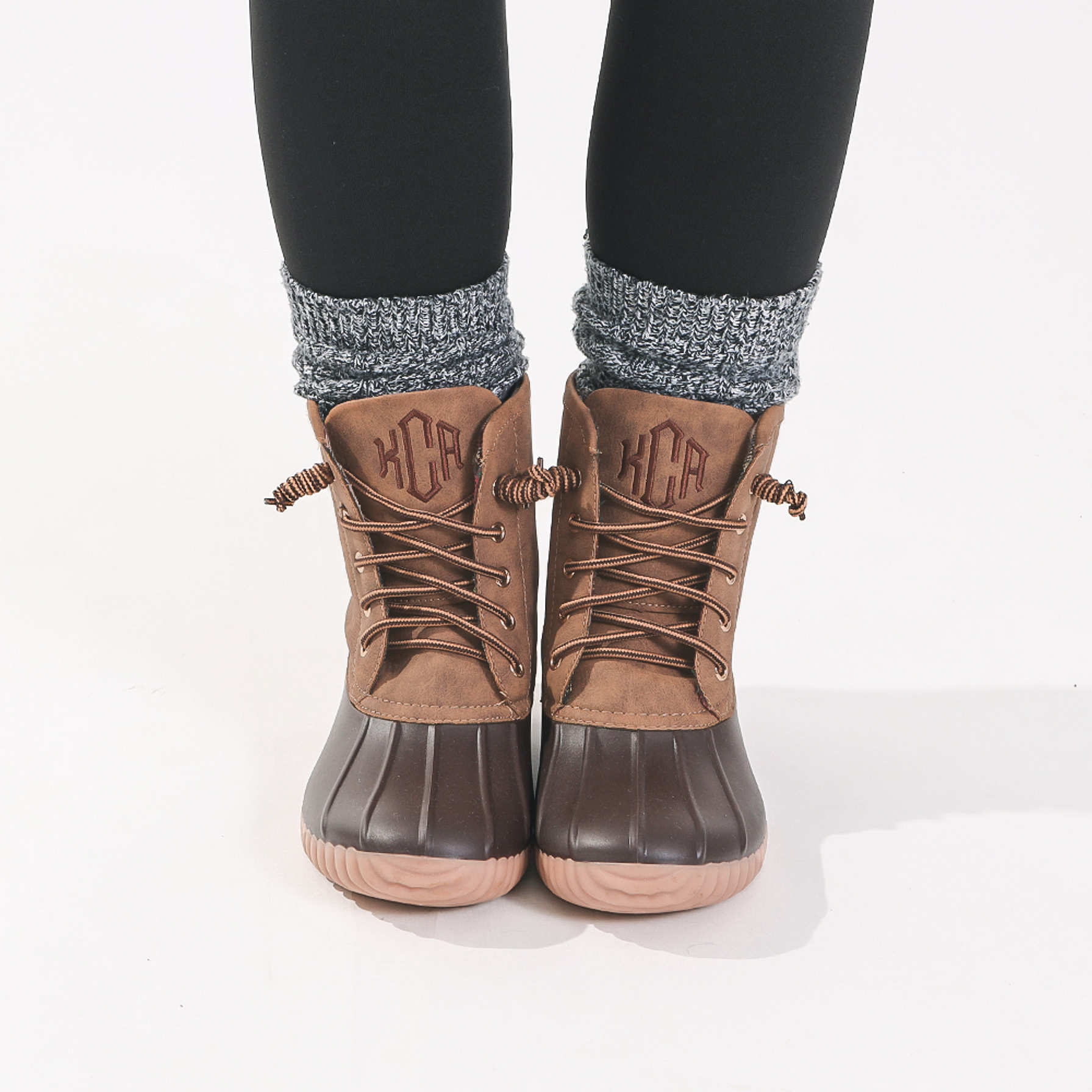 Monogrammed Duck Boots - Marleylilly
