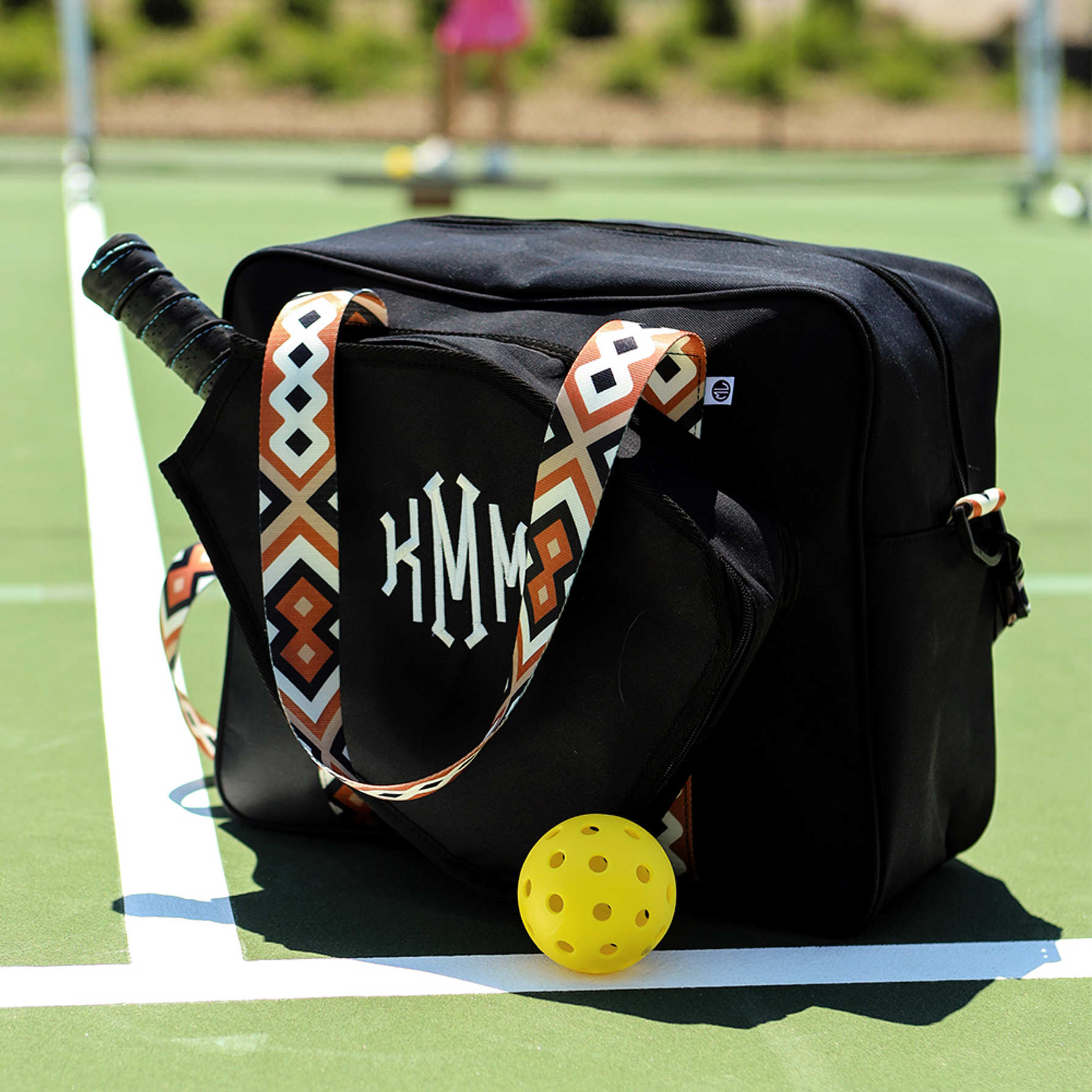 Sporty Personalized Pickleball Bag | Marleylilly