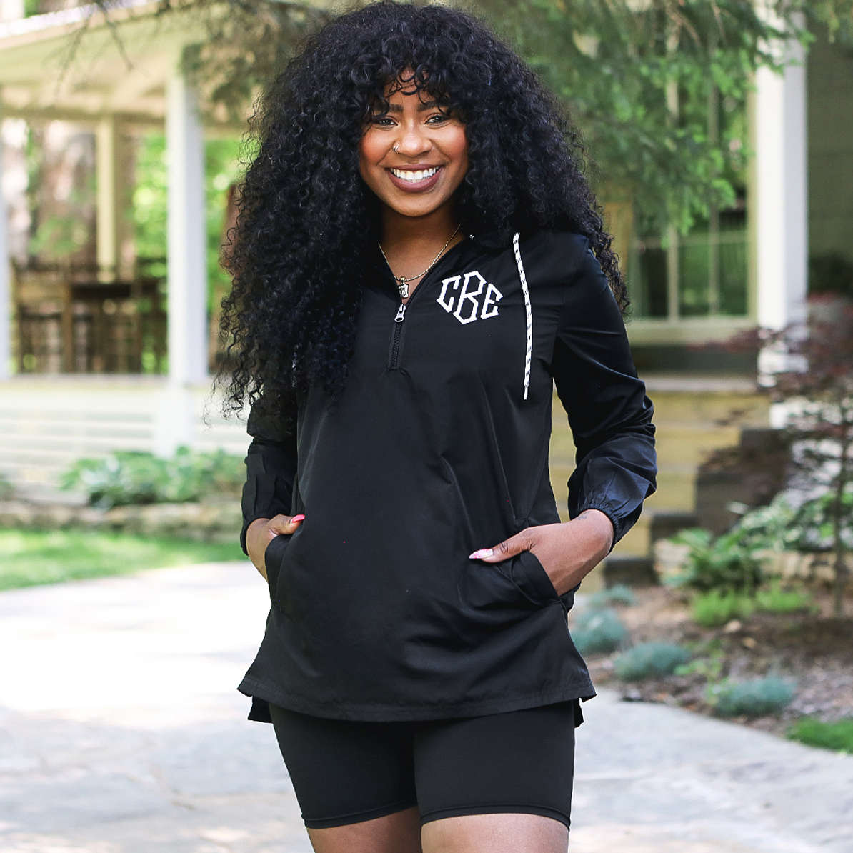 Personalized Pullover Windbreaker | Marleylilly