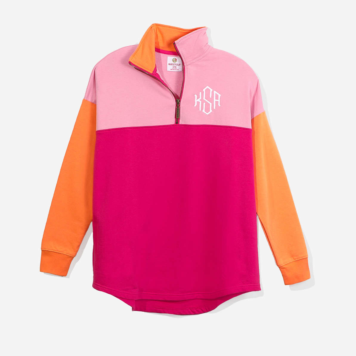 Personalized Quarter Zip Sweatshirt