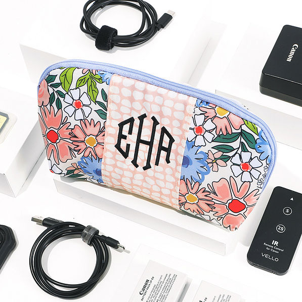 Personalized Tech Pouch Organizer | Marleylilly