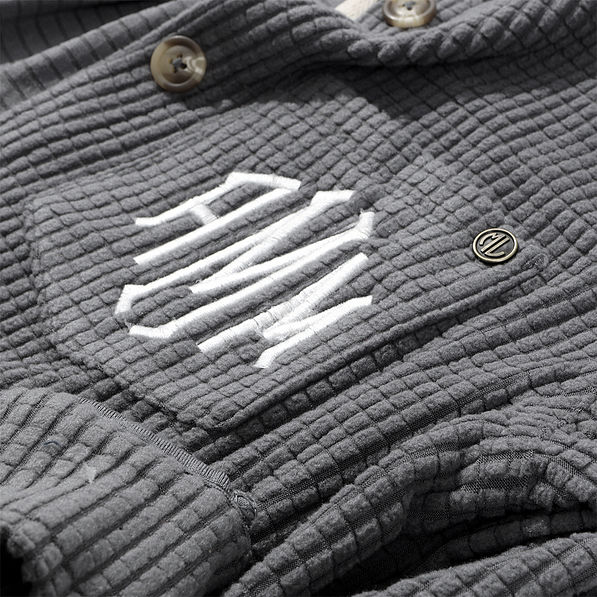 Personalized Waffle Shacket | Marleylilly