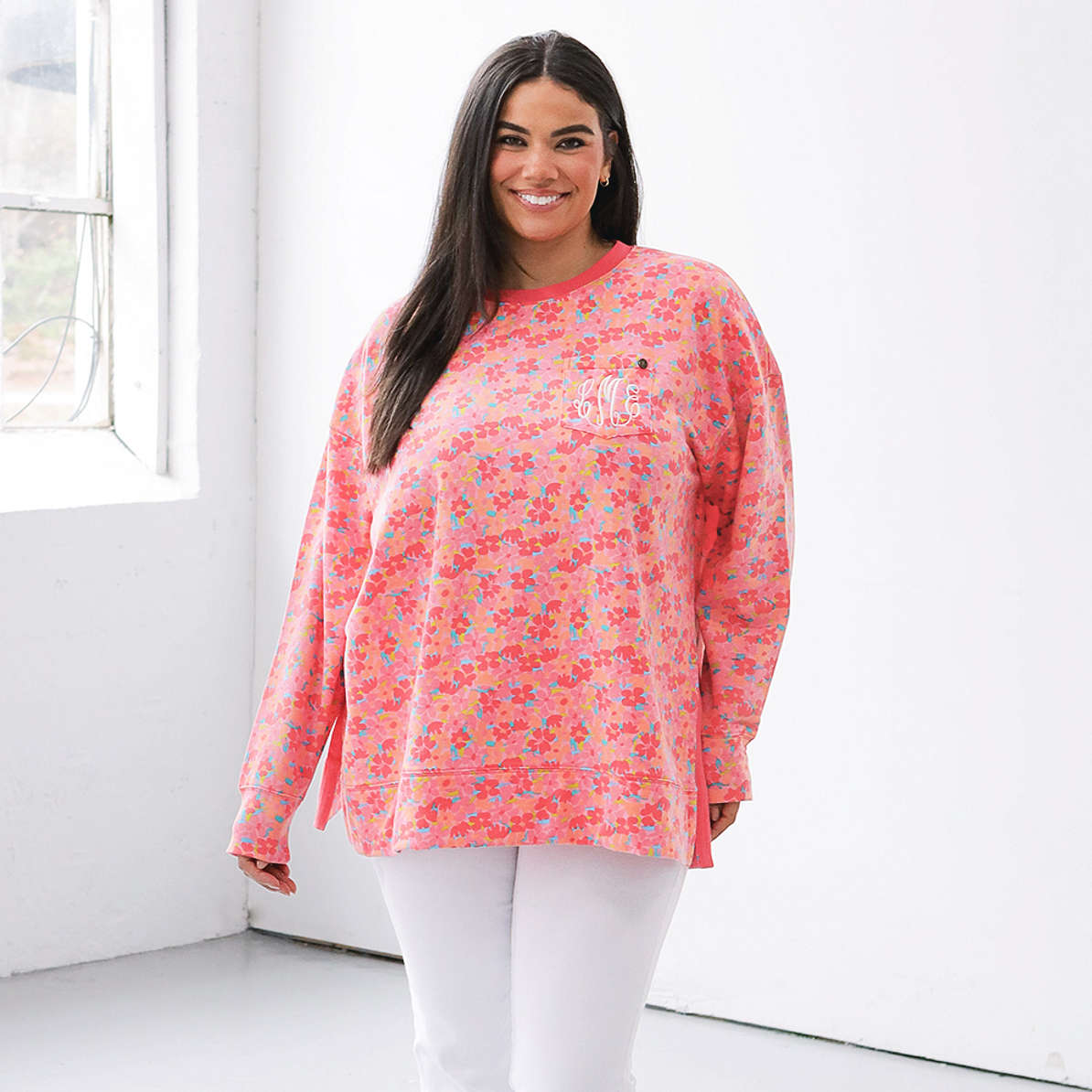 Monogrammed Crewneck Sweatshirt From Marleylilly