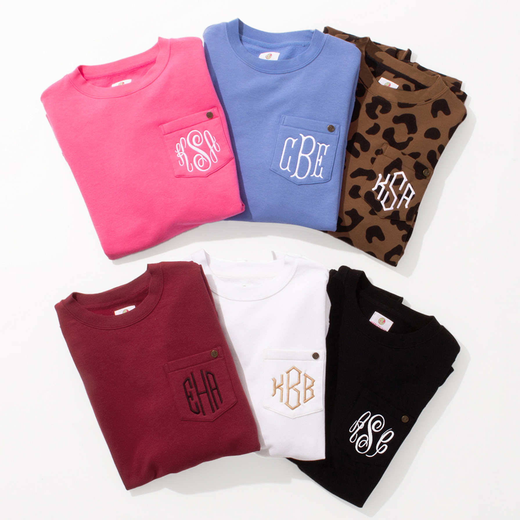 Monogrammed Crewneck Sweatshirt From Marleylilly