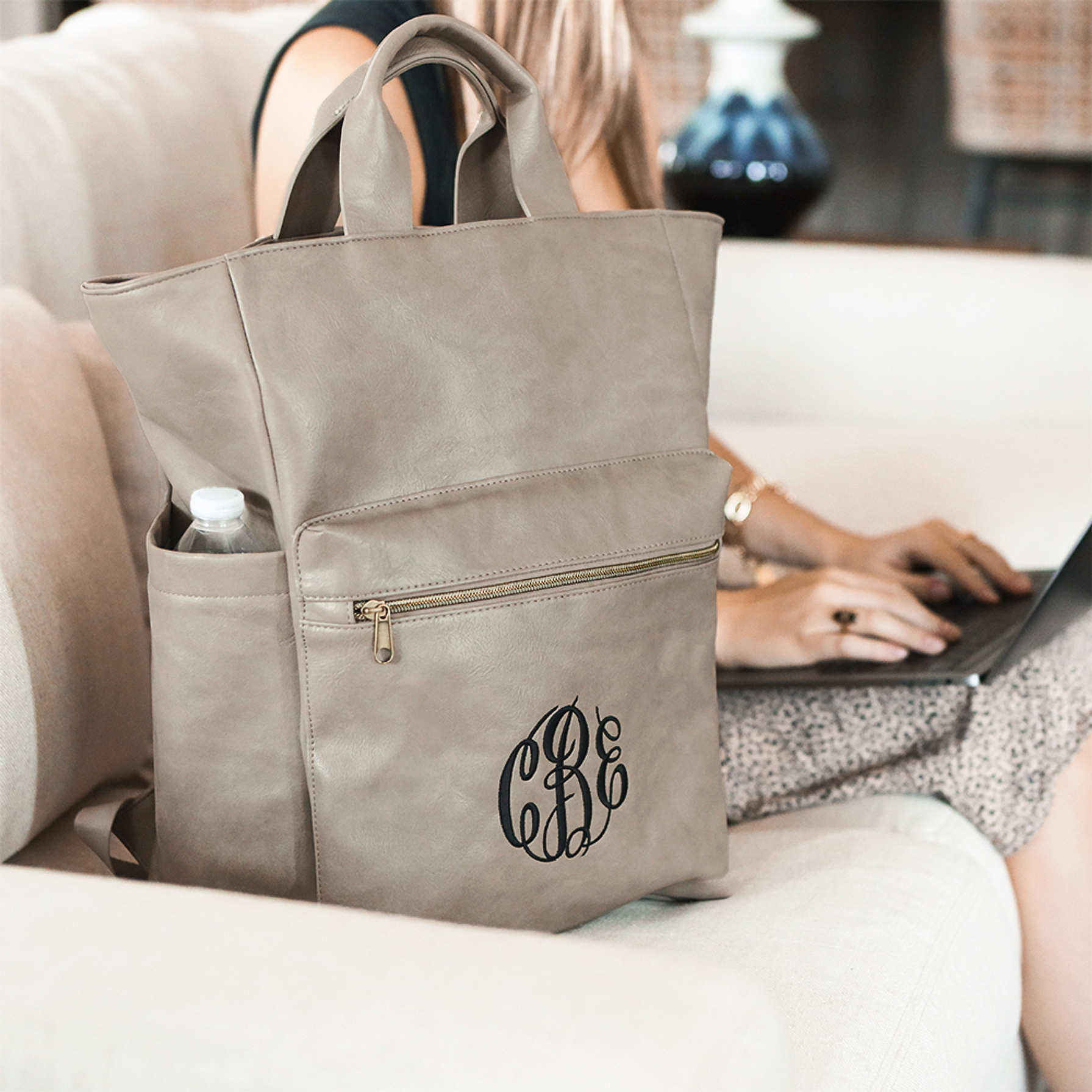 Personalized Commuter Backpack | Marleylilly