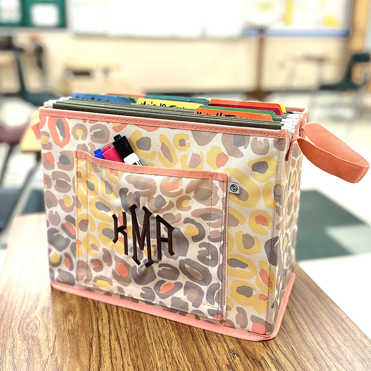 Monogrammed Bin | Marleylilly