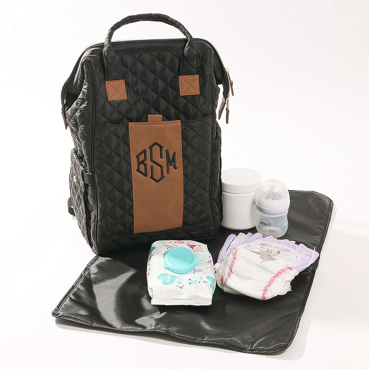 Custom Diaper Bag Backpack | Marleylilly
