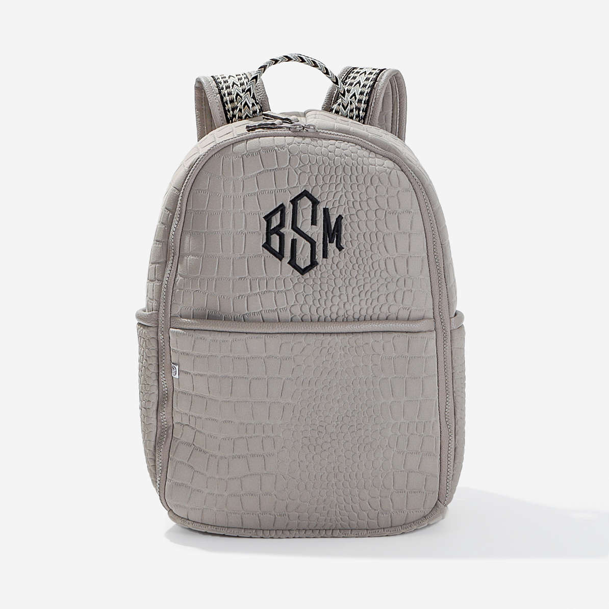 Personalized Textured Neoprene Backpack | Marleylilly