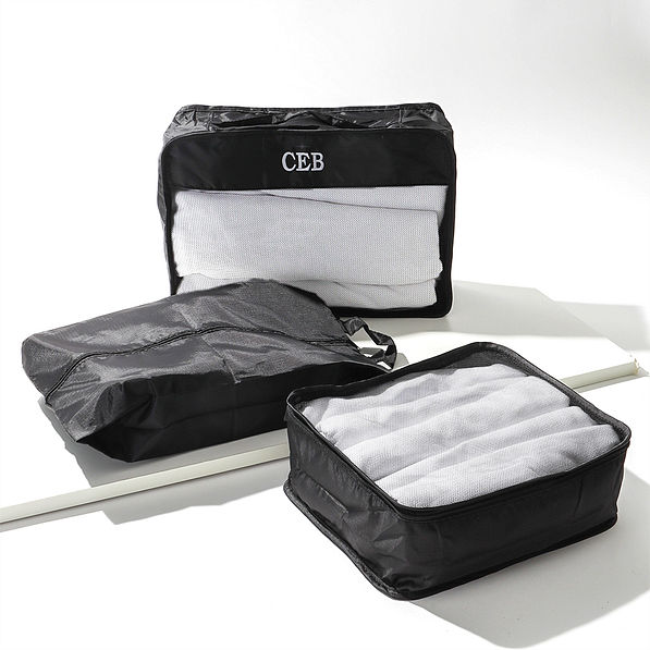 Personalized 3-piece Packing Cube Set From Marleylilly