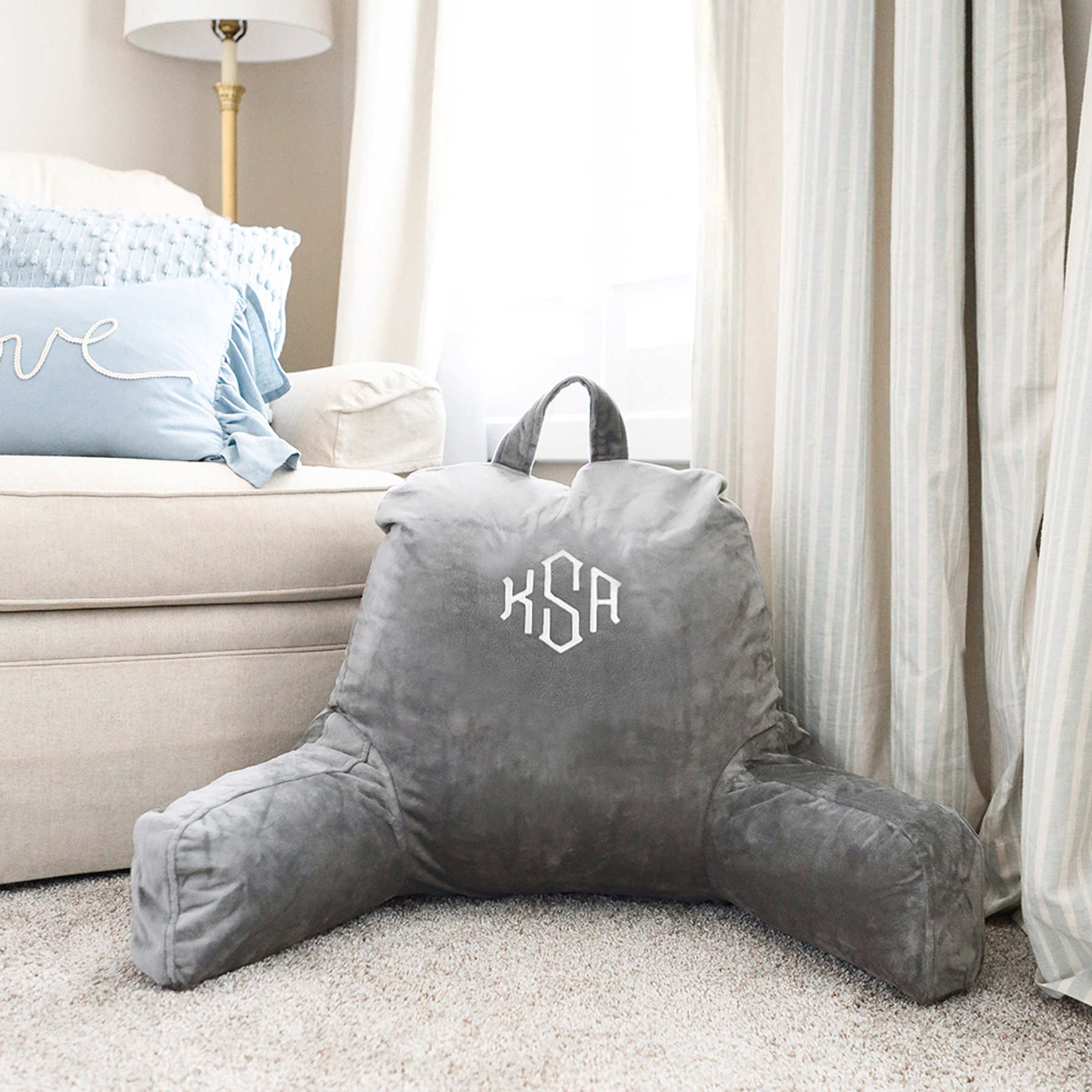 Personalized Lounge Pillow Cover | Marleylilly