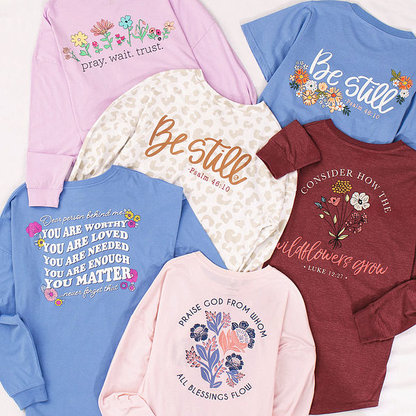 Personalized Faith Shirts and Faith T-Shirts from Marleylilly