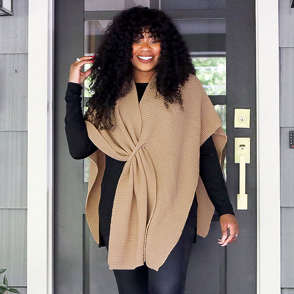 Poncho Wrap From Marleylilly