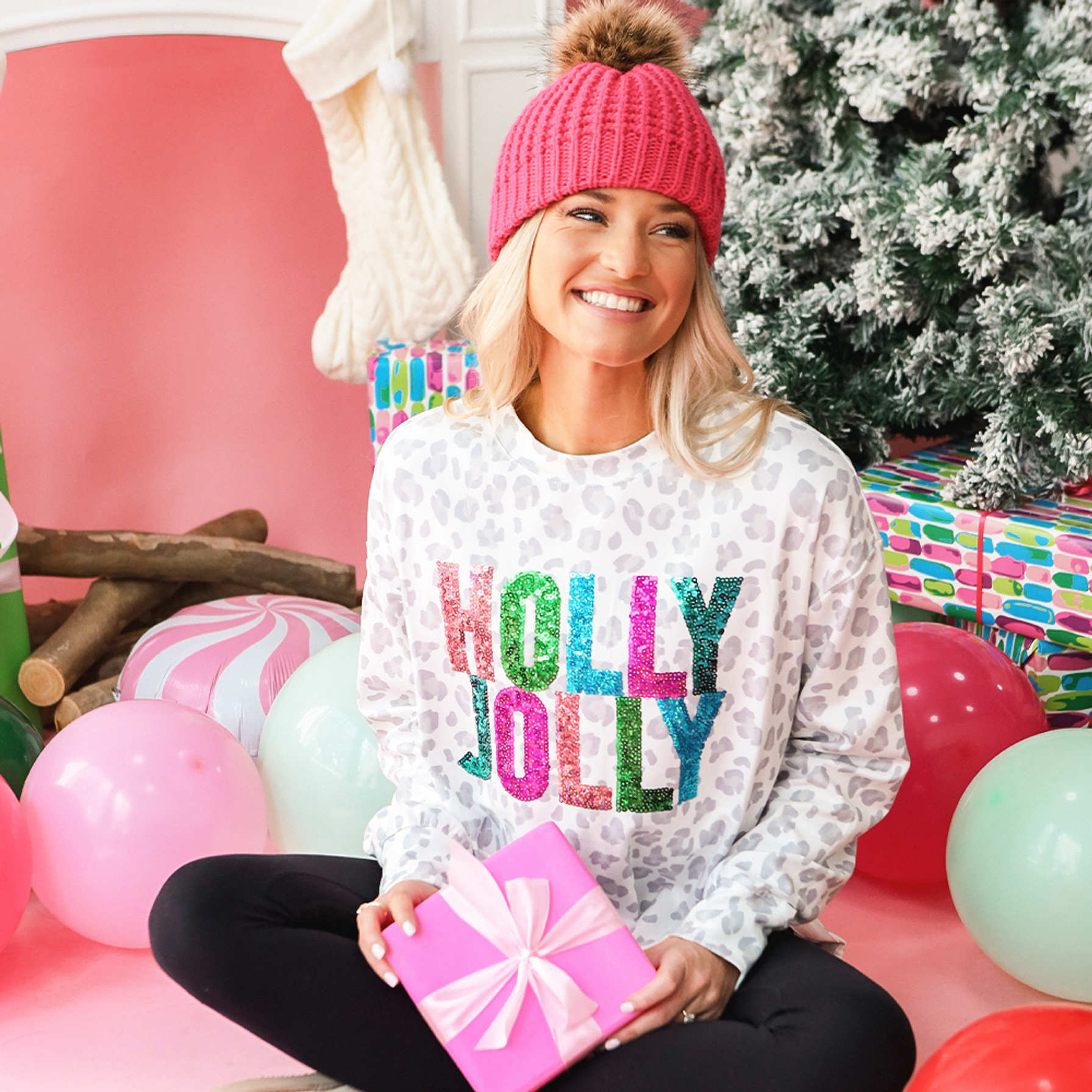 Holly Jolly Christmas Sweatshirt | Marleylilly