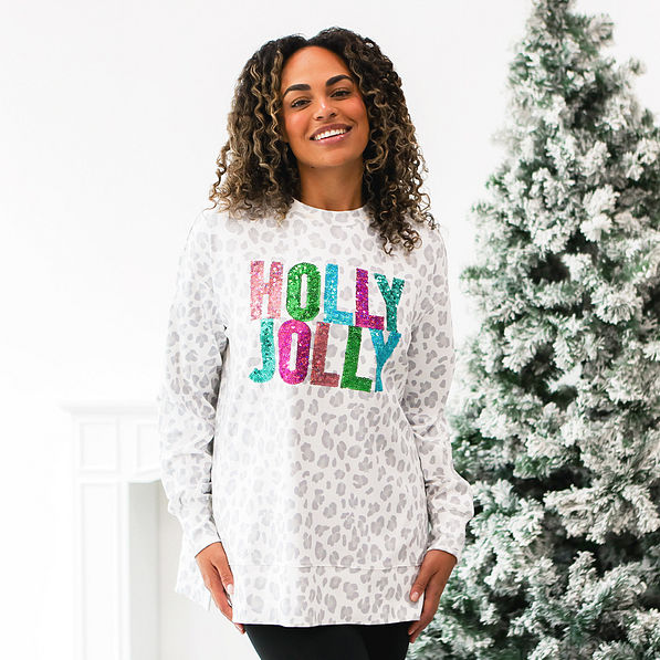 Holly Jolly Christmas Sweatshirt | Marleylilly