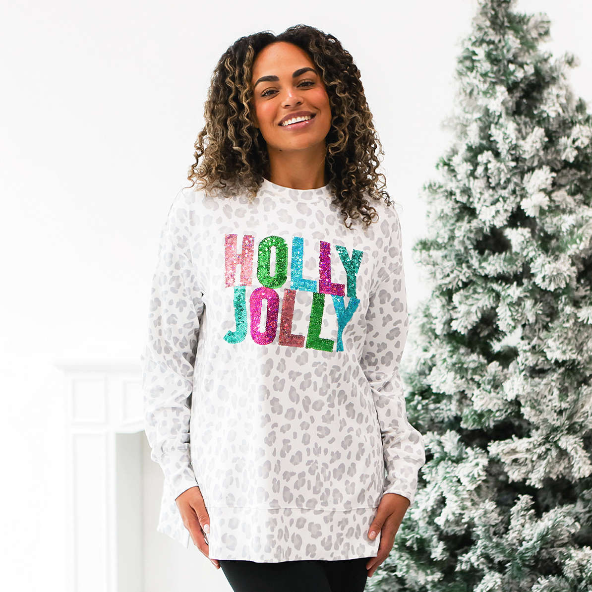 Holly Jolly Christmas Sweatshirt | Marleylilly