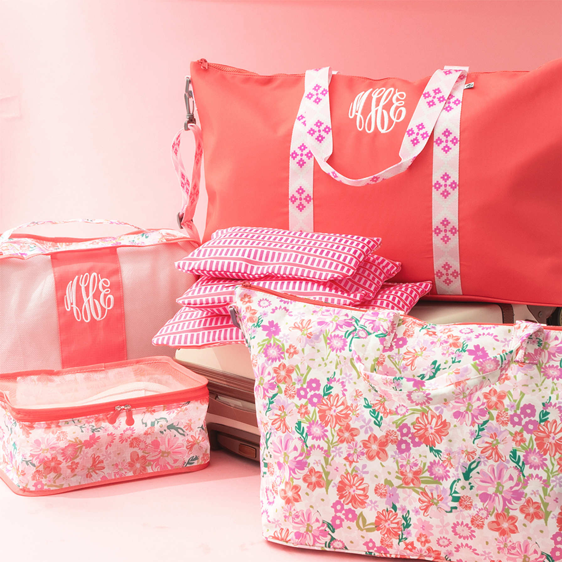 Personalized Travel Bag Set | Marleylilly