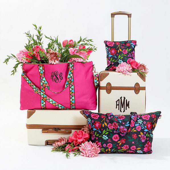 Personalized Travel Bag Set | Marleylilly