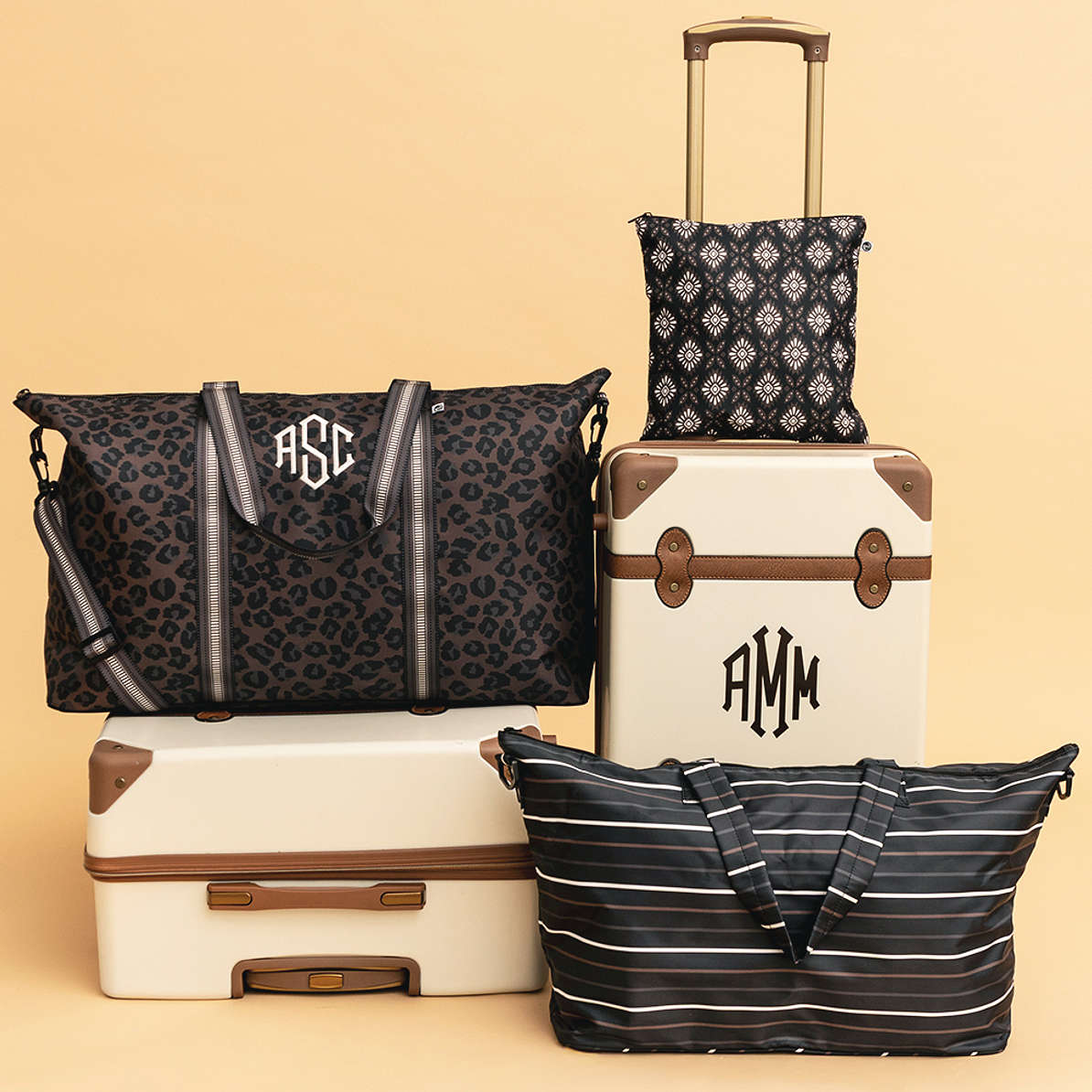 Personalized Travel Bag Set | Marleylilly