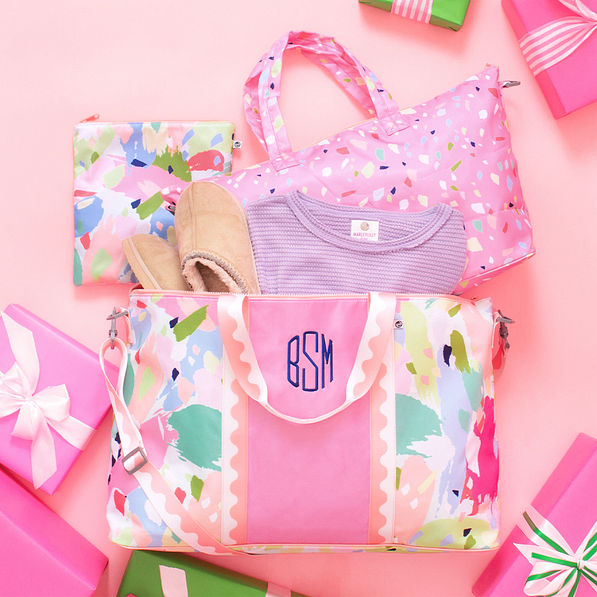 Personalized Travel Bag Set | Marleylilly