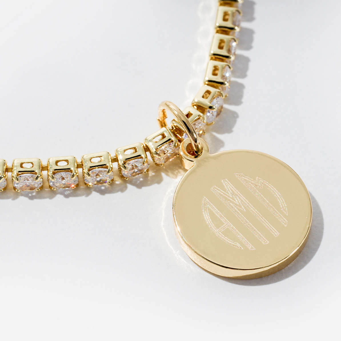 Personalized Tennis Bracelet From Marleylilly