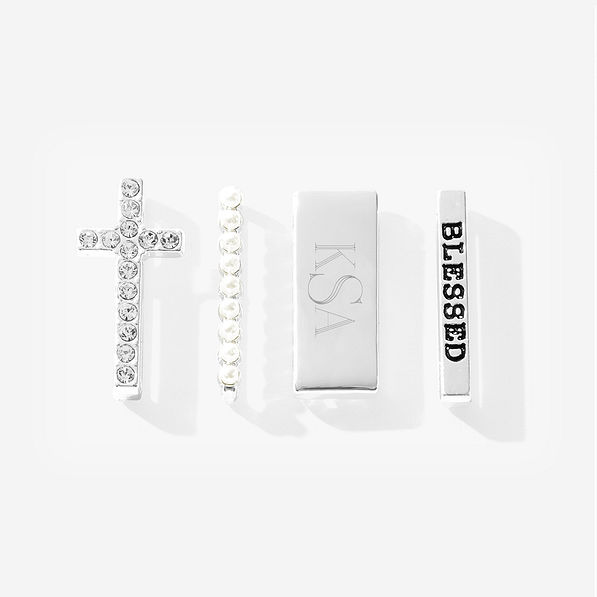 Monogrammed Smart Watch Charm Set | Marleylilly