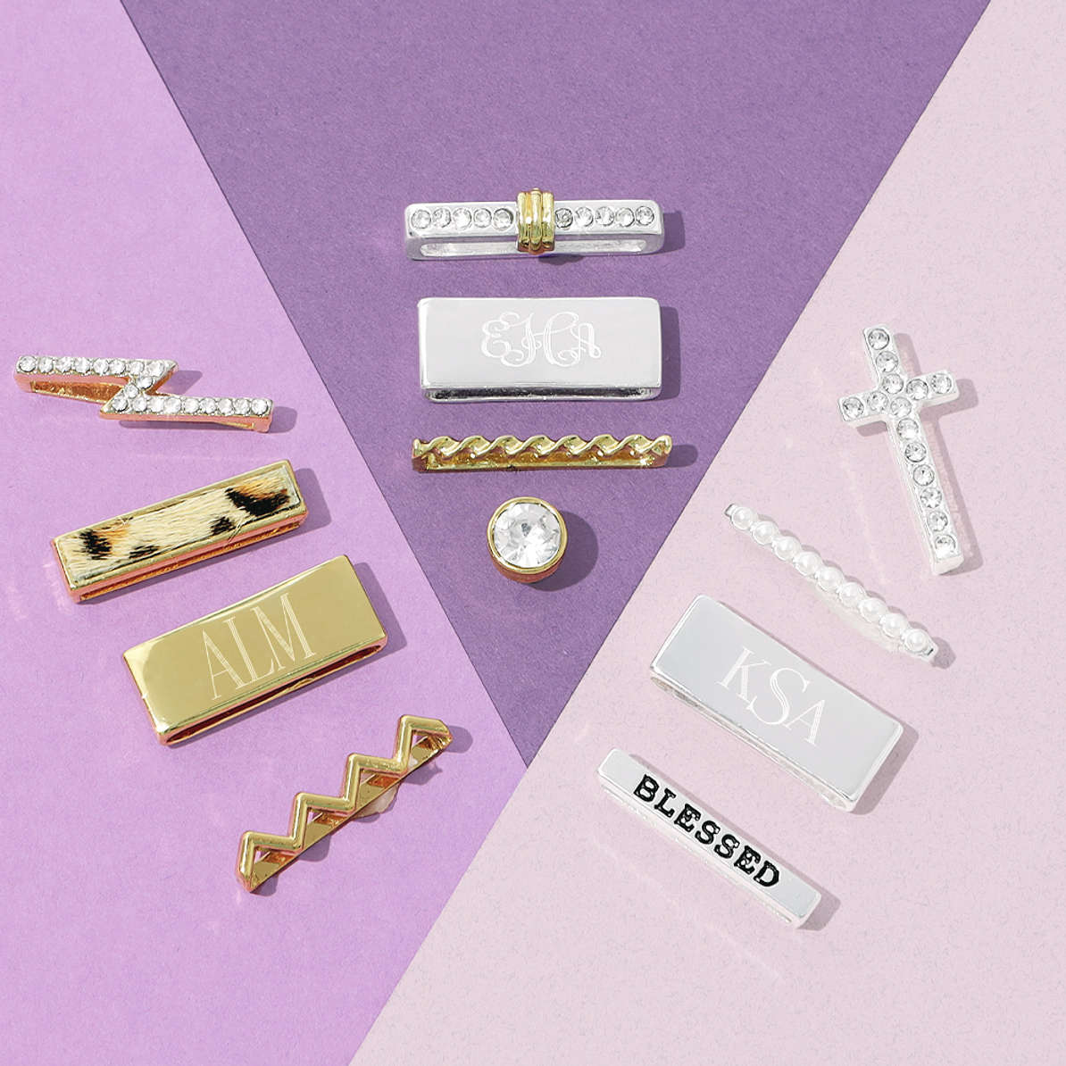 Monogrammed Smart Watch Charm Set | Marleylilly