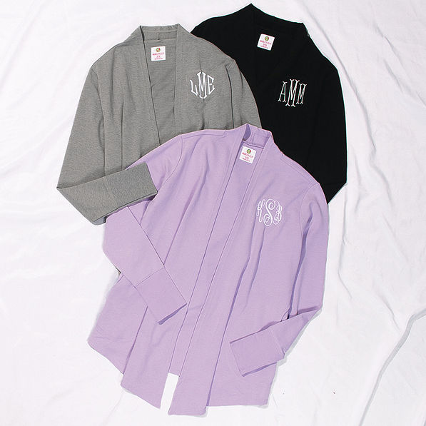 Personalized Sweatshirt Cardigan | Marleylilly