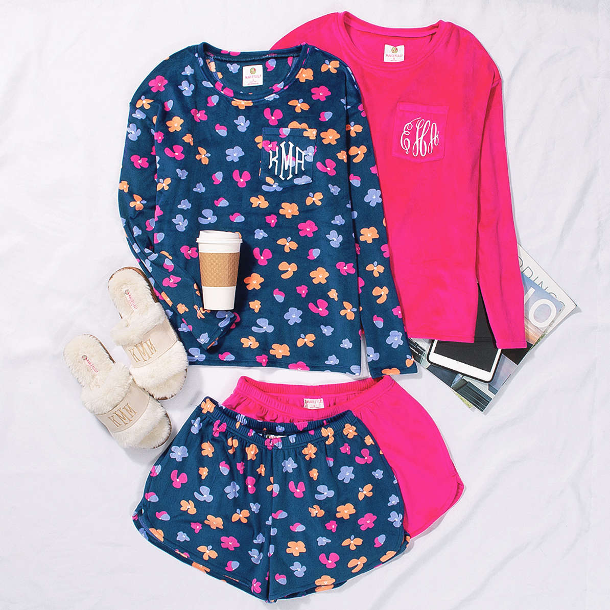 Personalized Velour Lounge Set | Marleylilly