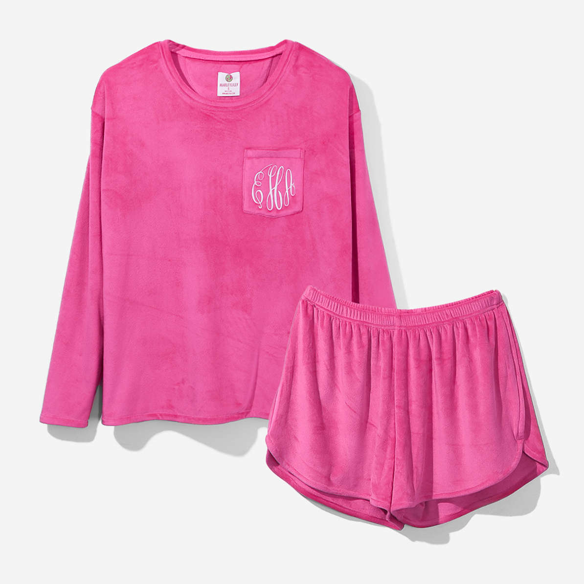 Personalized Velour Lounge Set | Marleylilly