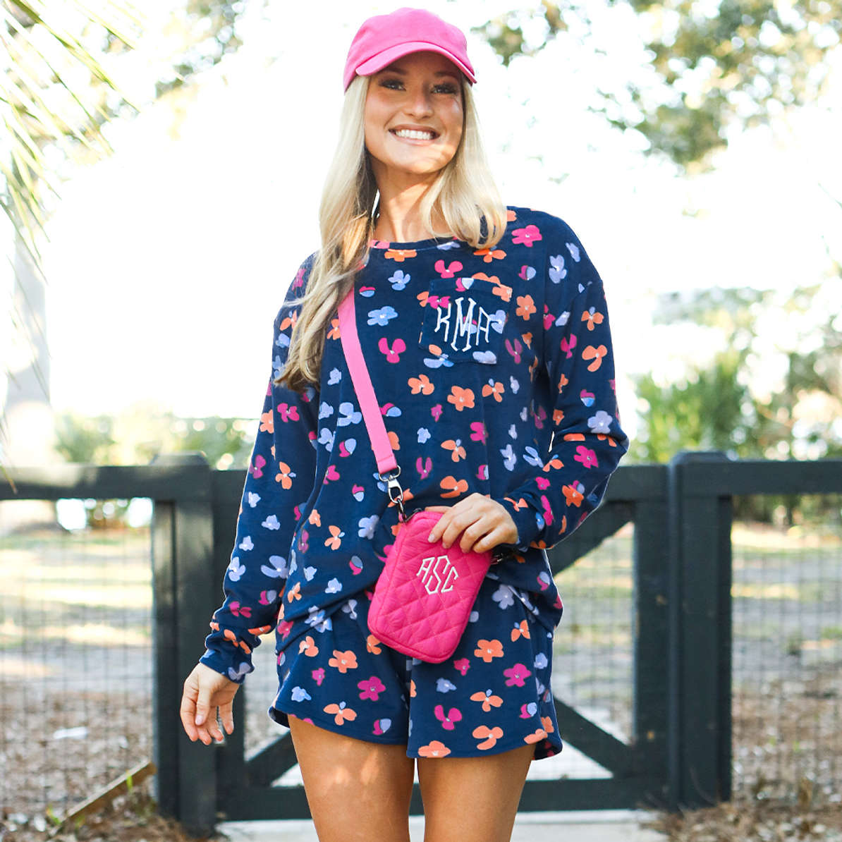 Personalized Velour Lounge Set | Marleylilly