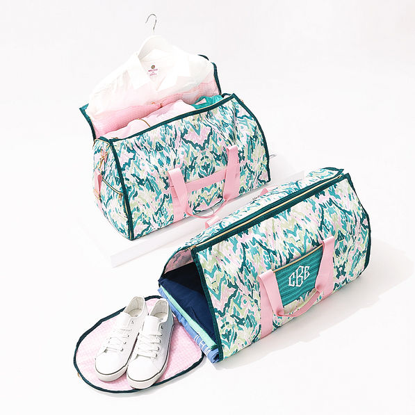 Personalized Convertible Weekend Garment Bag | Marleylilly