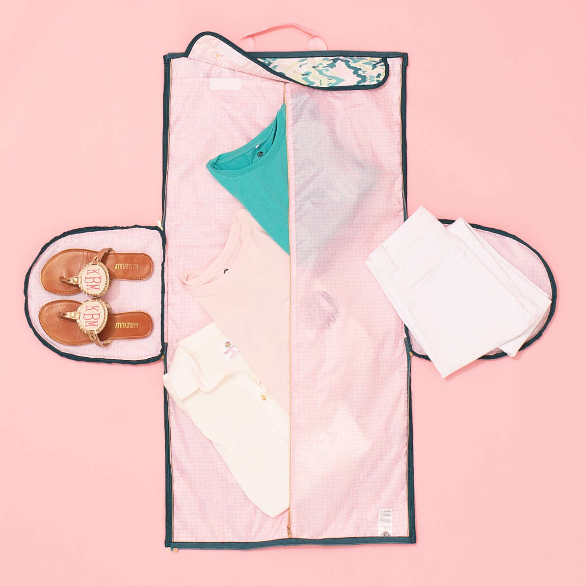 Personalized Convertible Weekend Garment Bag | Marleylilly
