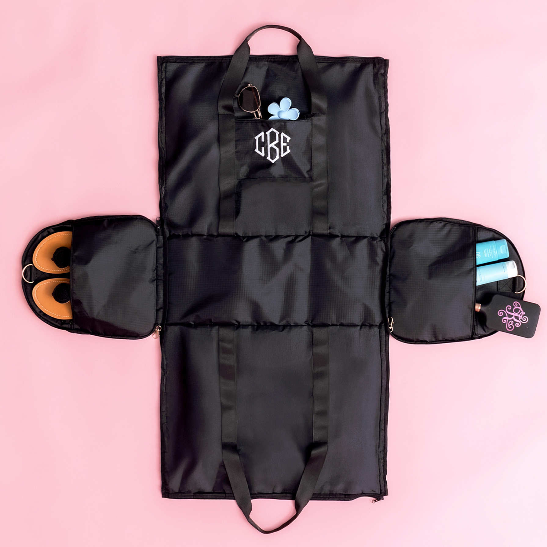 Personalized Convertible Weekend Garment Bag | Marleylilly