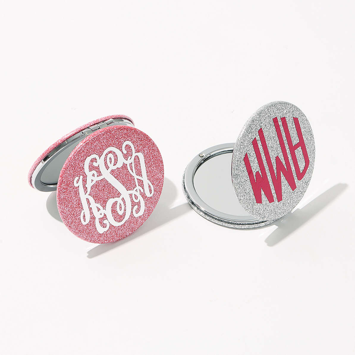 Personalized Compact Make Up Mirror | Marleylilly