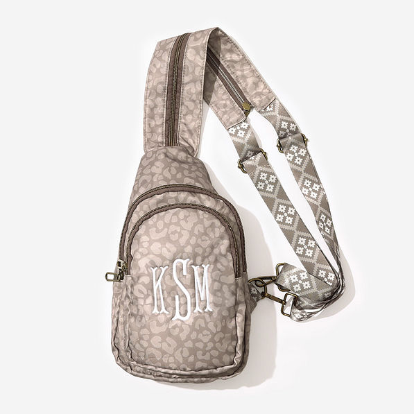 Monogrammed Sling Backpack | Marleylilly
