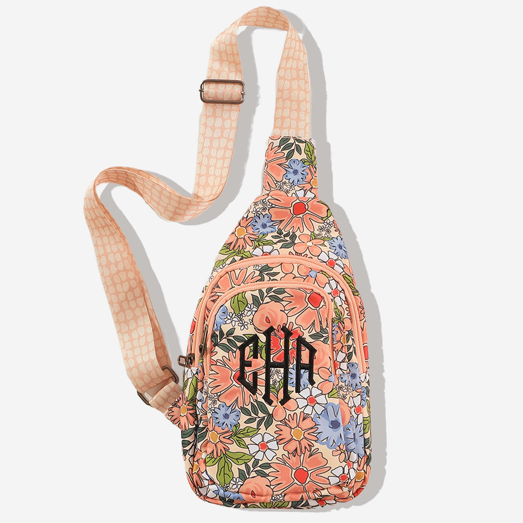Monogrammed Sling Backpack | Marleylilly