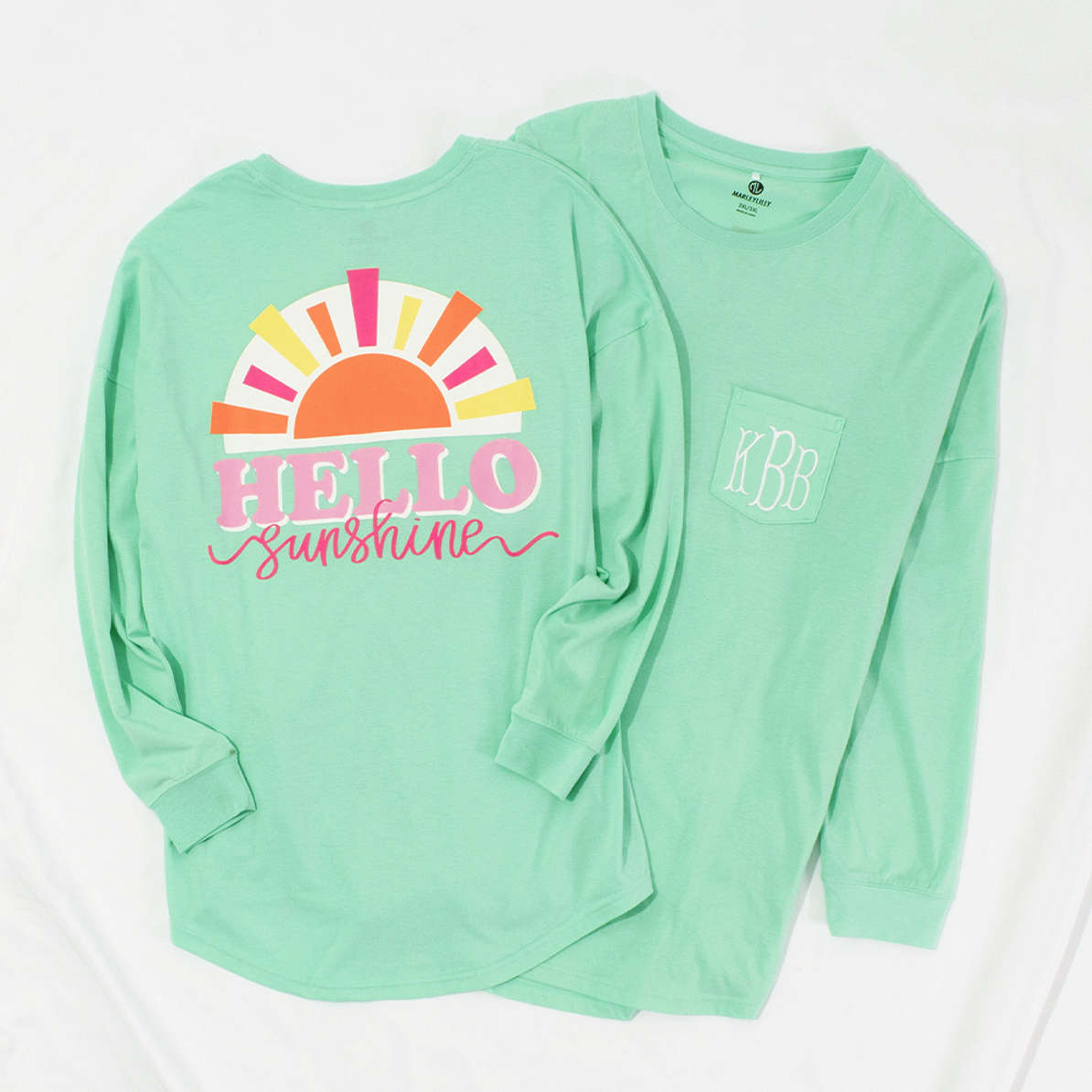 Personalized Hello Sunshine T-Shirt | Marleylilly