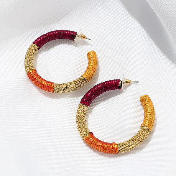 Wrap Hoop Earrings From Marleylilly