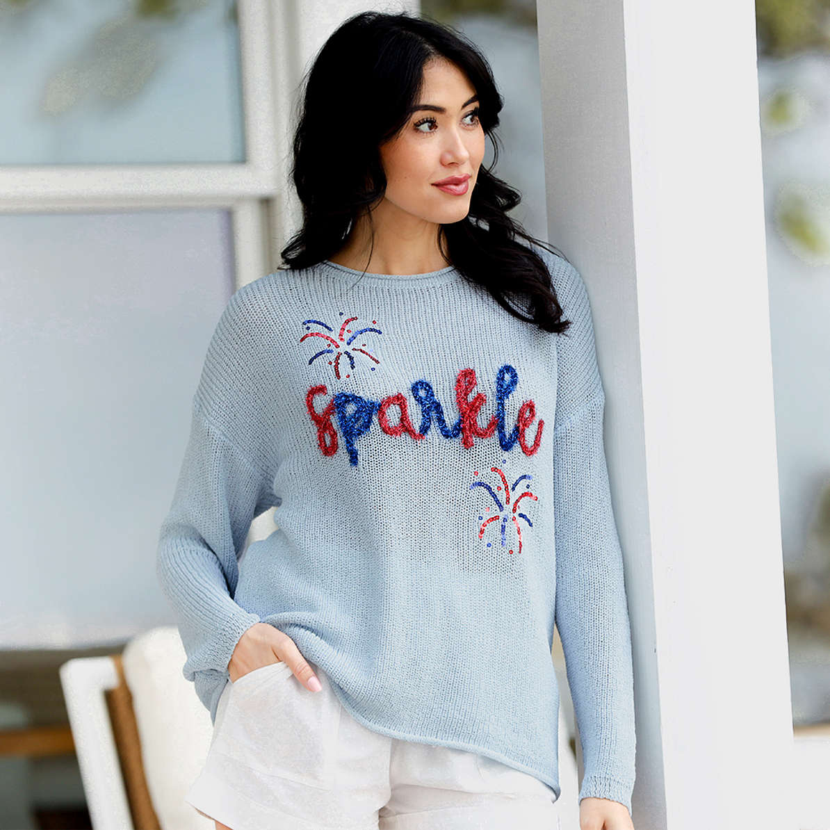 Sparkle Knitted Sweater | Marleylilly